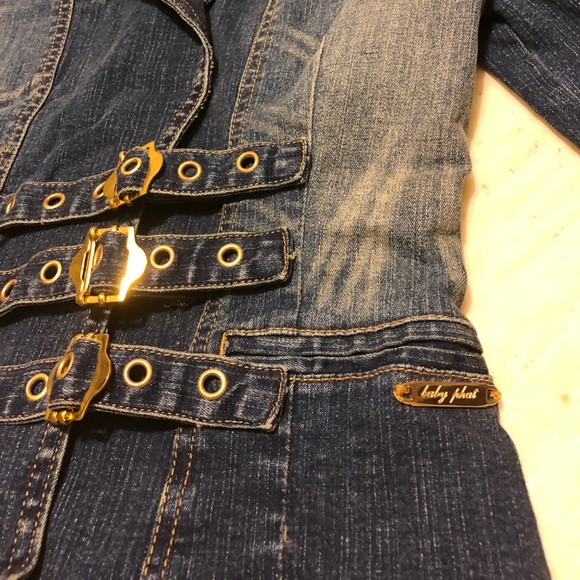 Baby Phat | Jackets & Coats | New Baby Phat Denim Jacket In Size Ml ...